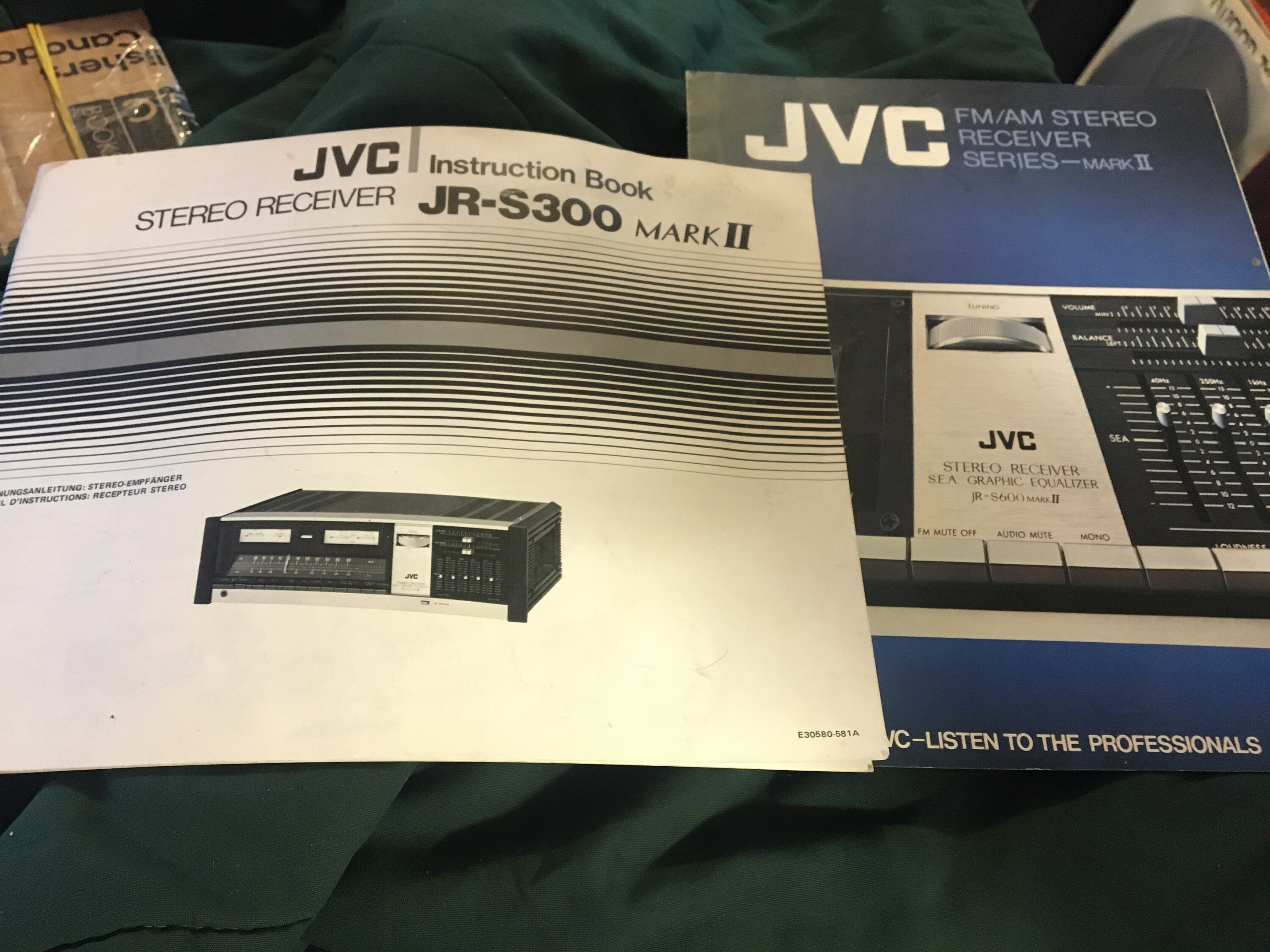 Jvc Instruction Booklet