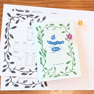 A Little Bug — Solo Survival RPG Zine - Etsy