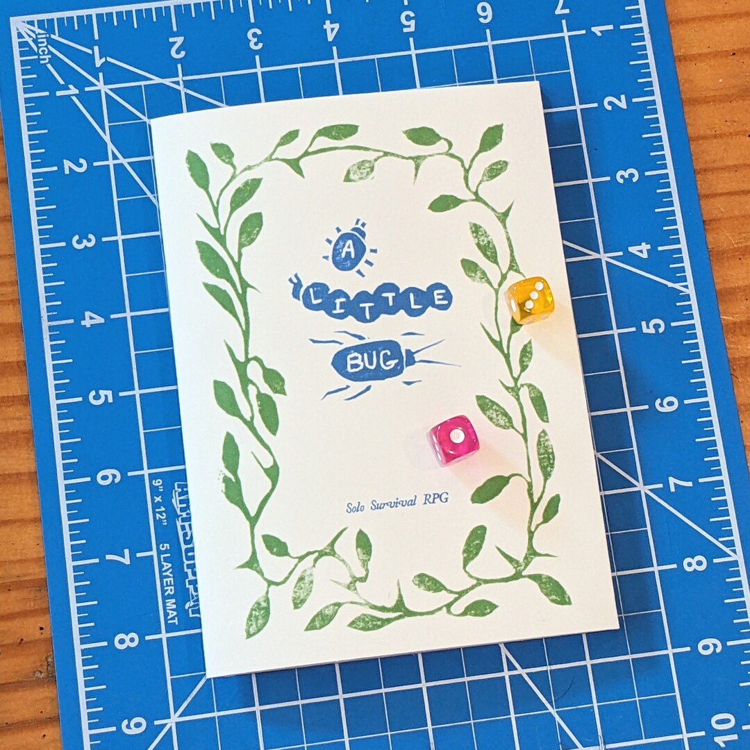 A Little Bug — Solo Survival RPG Zine - Etsy