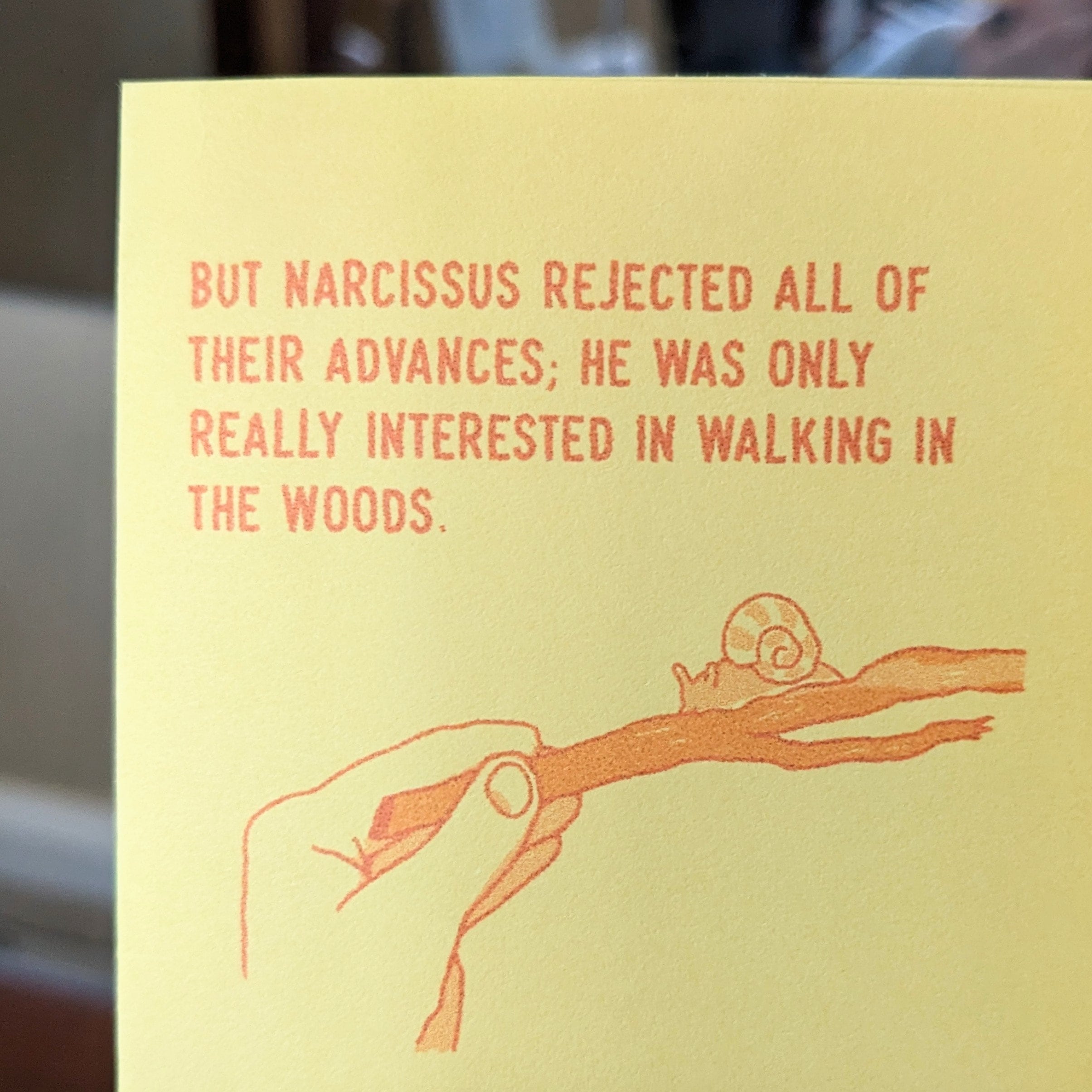 The Myth of Narcissus (but He's Transmasc) — Mini Zine - Etsy