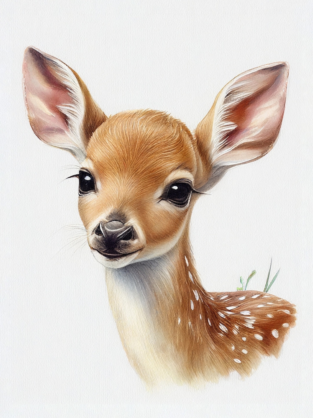 Fawn Printable Wall Art Nursery Poster.art Prints Nursery Wall Decor ...