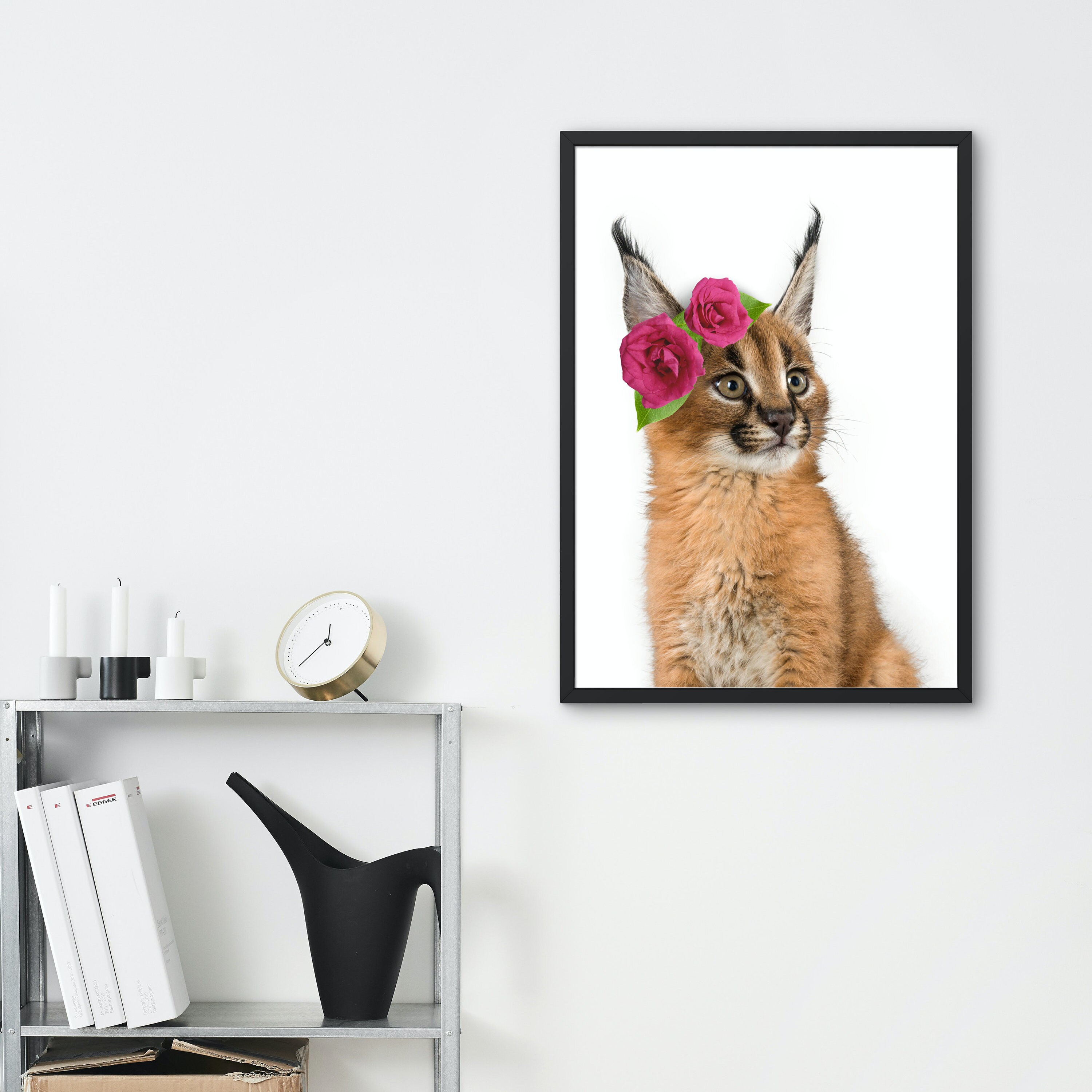 Lynx Printable Wall Art Nursery Decor. Digital Download Wall Prints ...