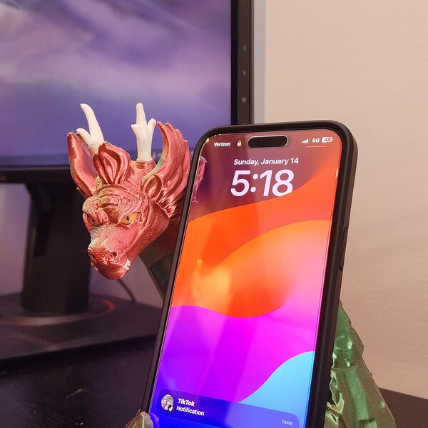 Dragon Phone Stand - Etsy