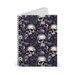 Gothic Floral Skull Seamless Digital Pattern for Digital Scrapbooking ...