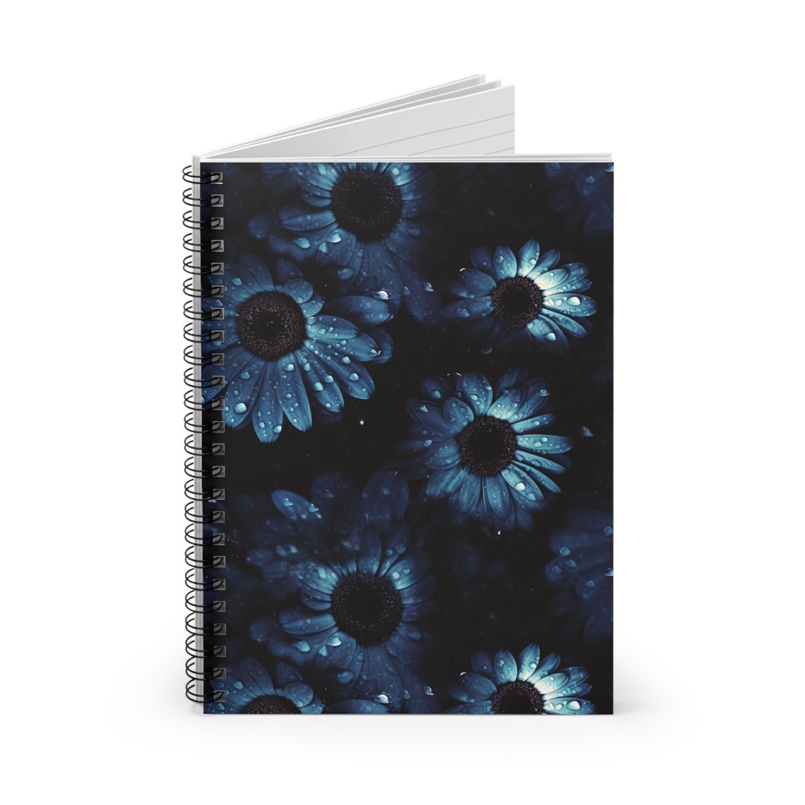 Dark Blue Daisies Seamless Digital Pattern Navy Floral - Etsy