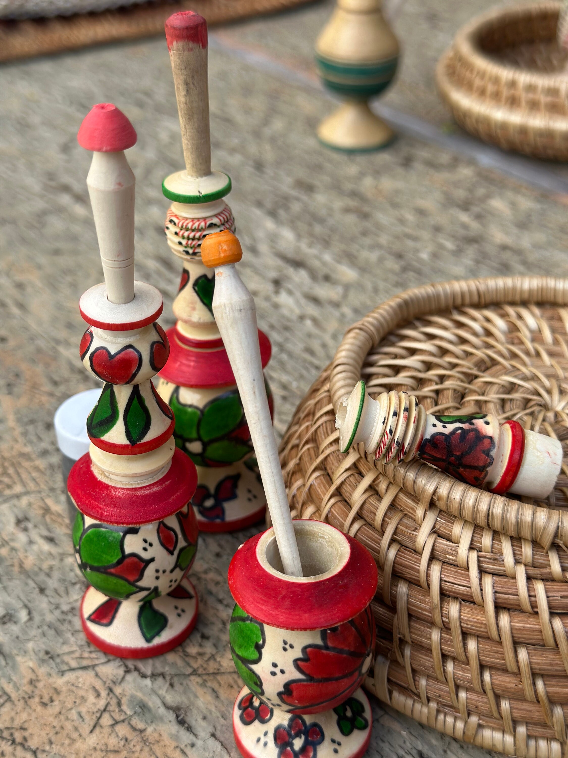 Handcrafted Moroccan Wooden Kohl / Eyeliner Container Free - Etsy