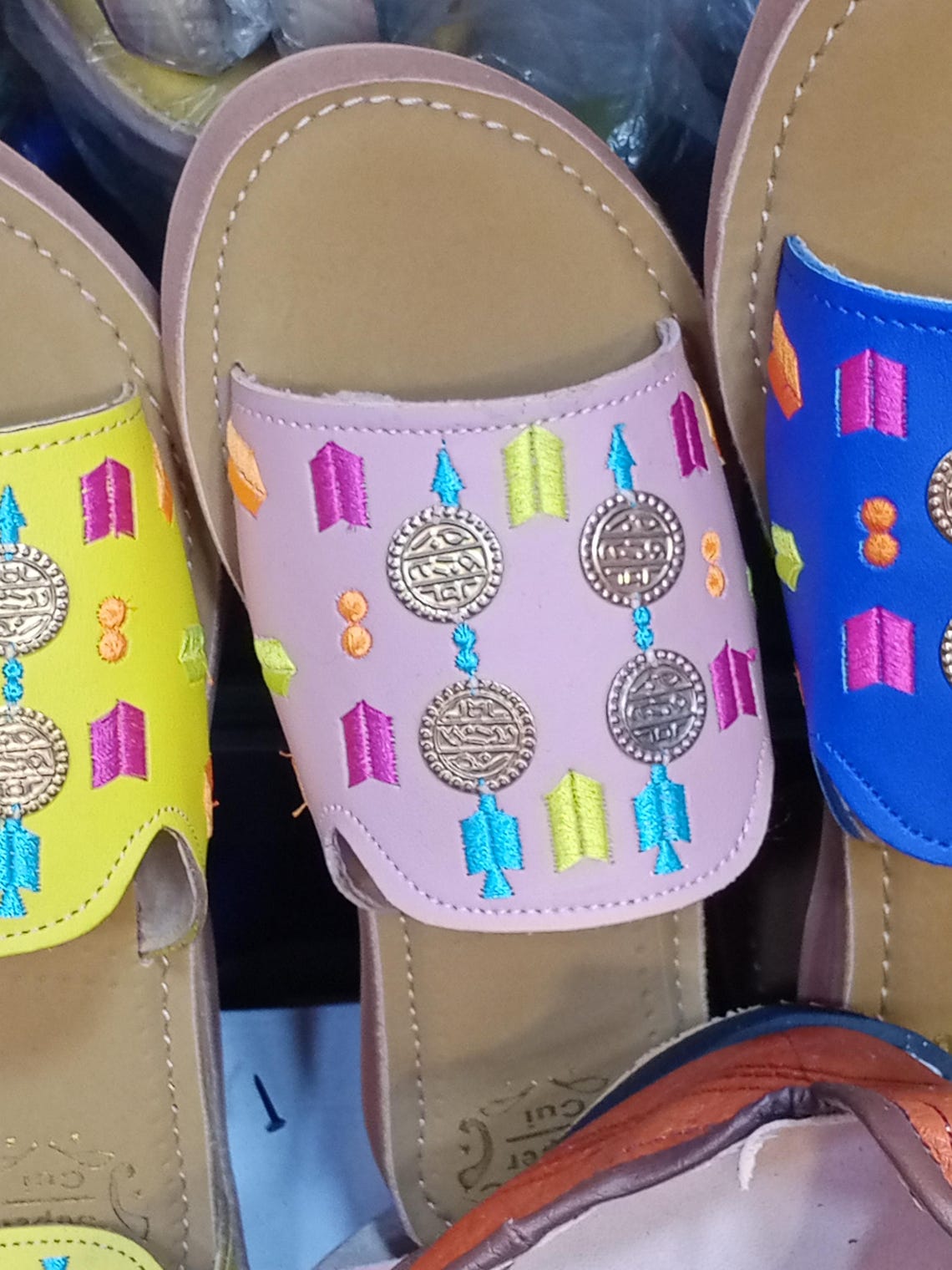 Moroccan Handmade Leather Sandals, Leather Sandals for Women ...