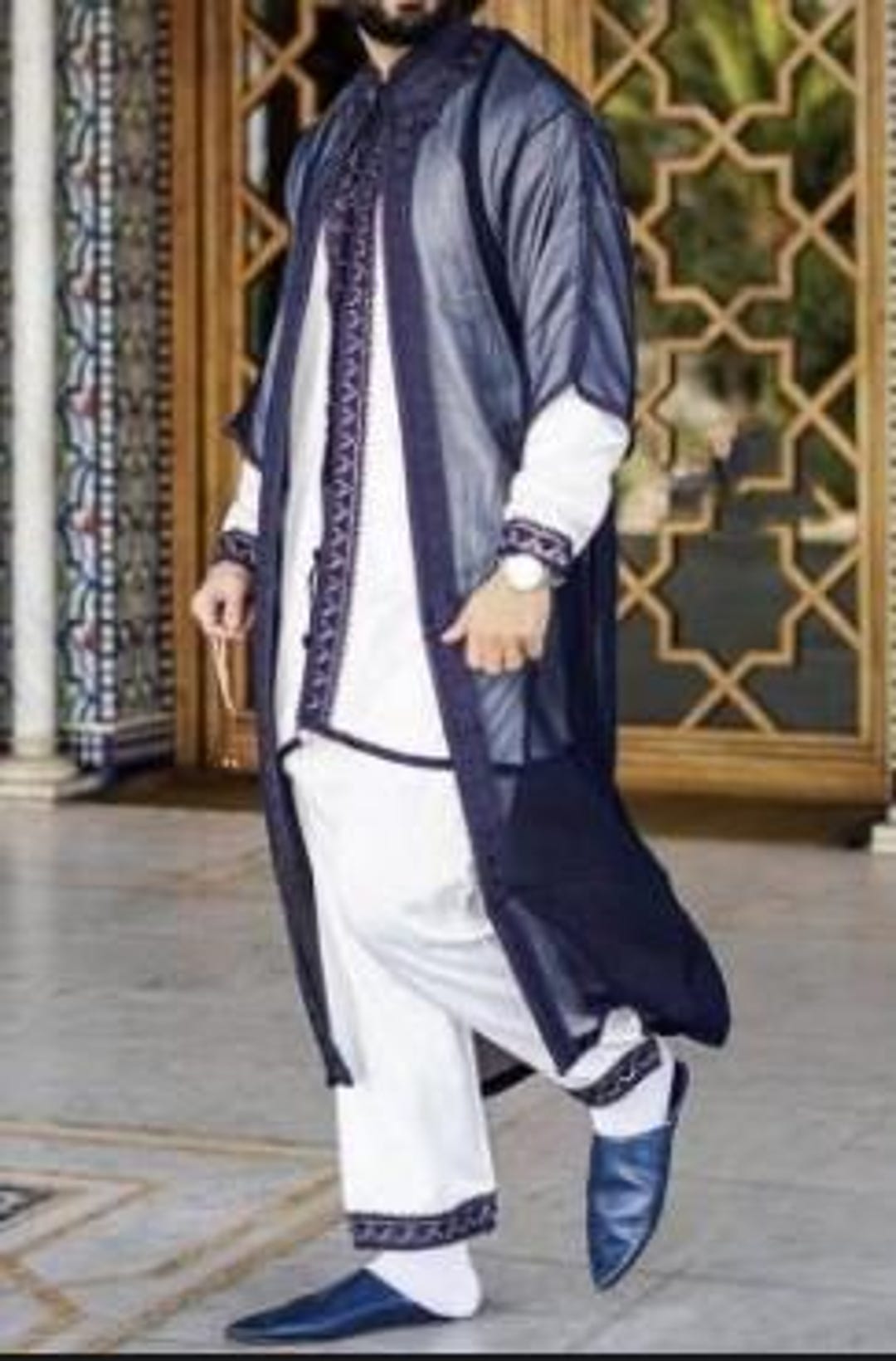 Moroccan Wedding Jabador for Men Outfit Set for Weddings & Special ...