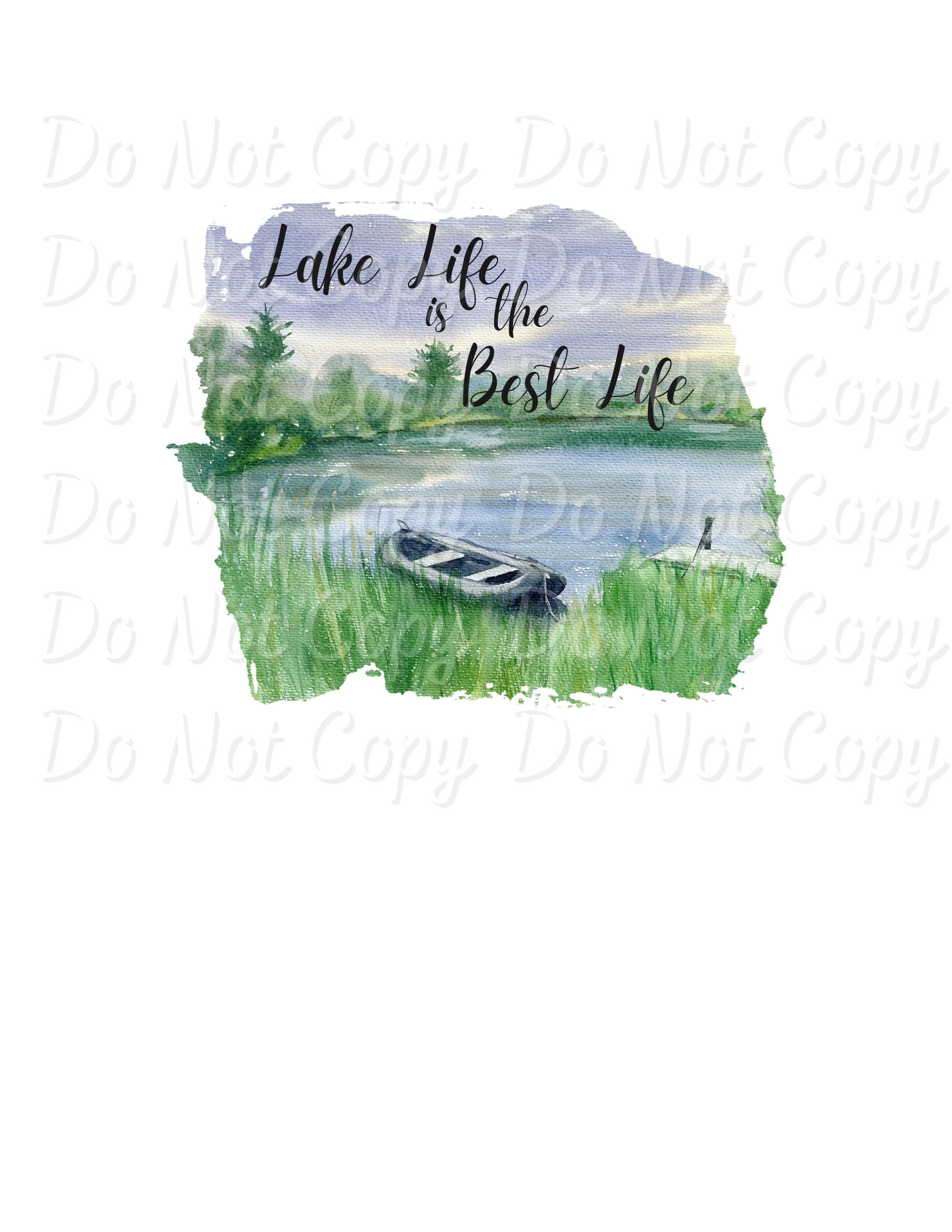 Lake Life is the Best Life | Png | Svg | Pdf | Instant Download ...