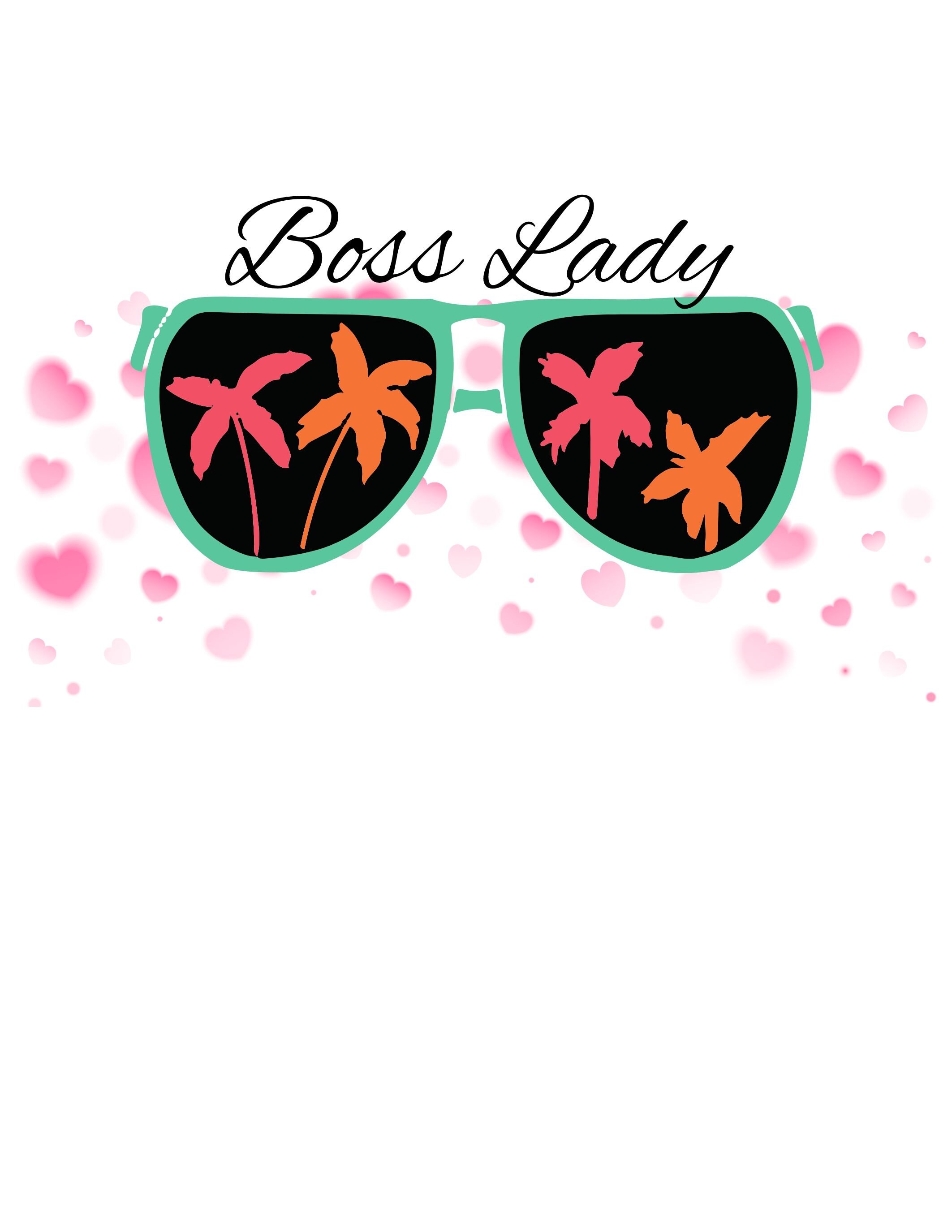 Boss Lady Design Png Svg Instant Download Women in - Etsy