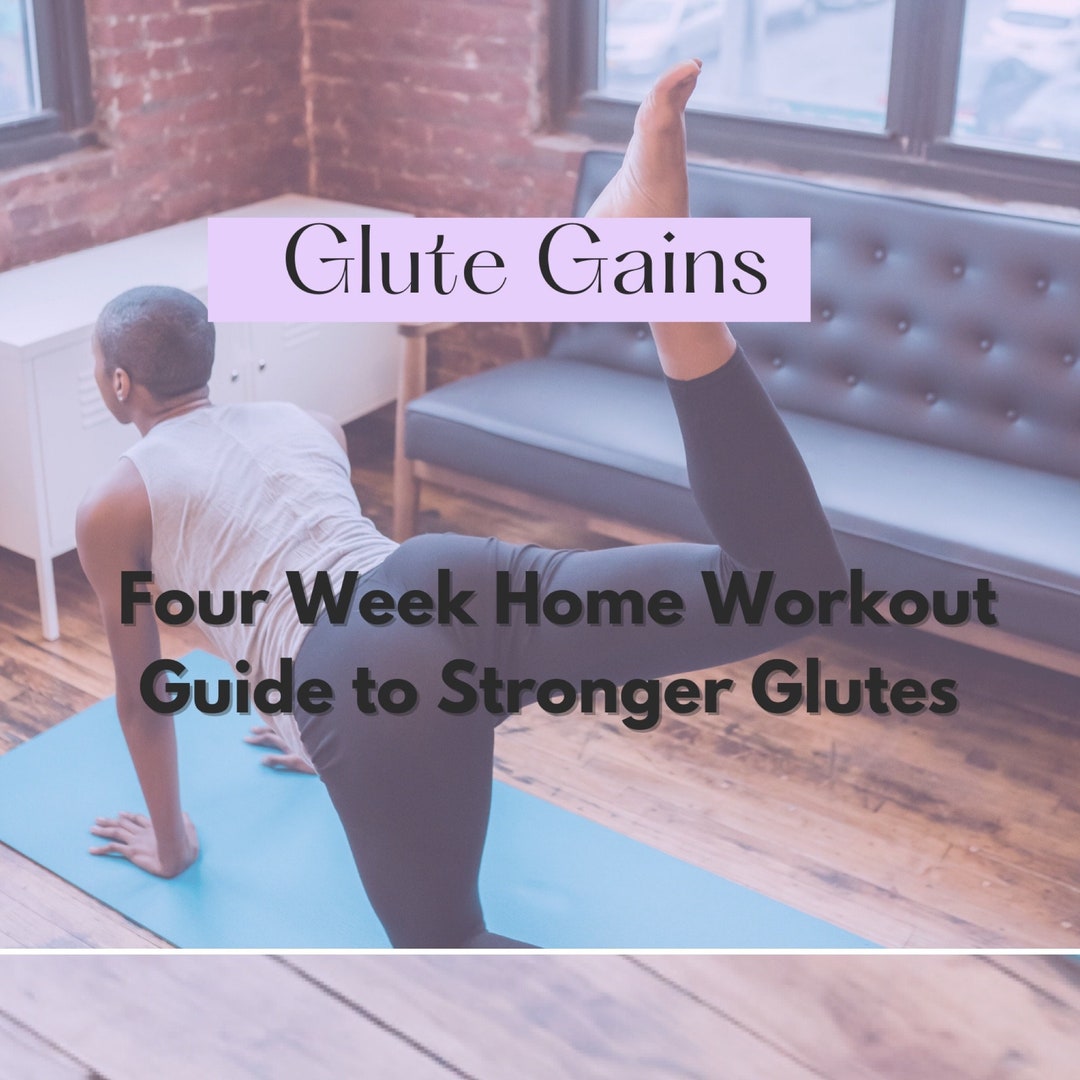 Curves at Home Glute Gains Guide Booty Exercises Fitness - Etsy
