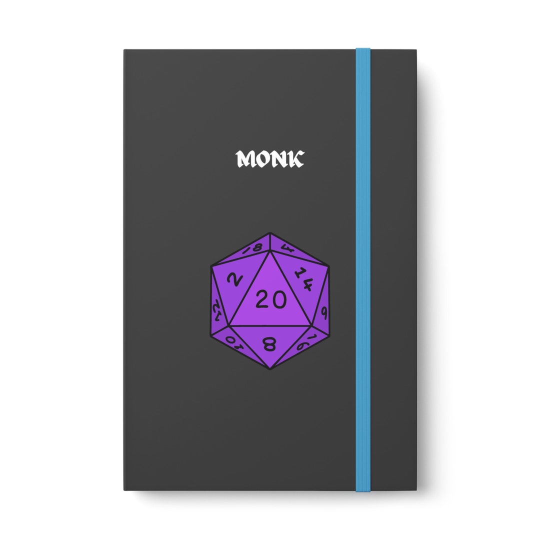 Dungeons and Dragons MONK Notebook. Monk's Discipline - Etsy