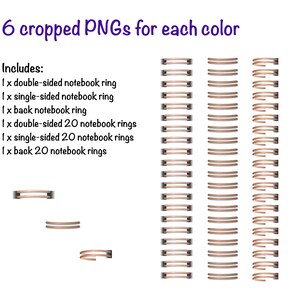 Digital Notebook Rings - Etsy