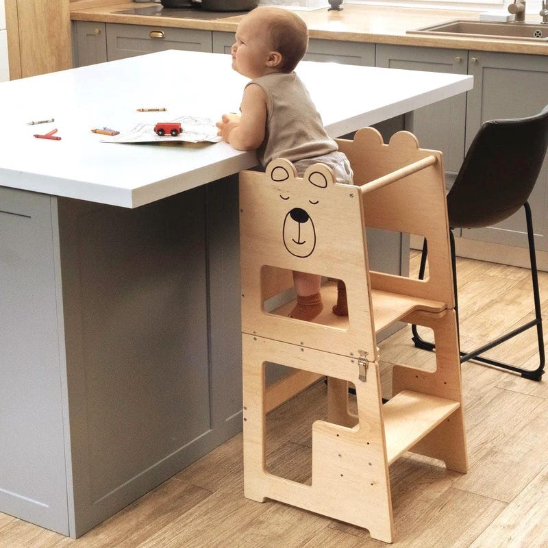 Toddler Tower - Etsy