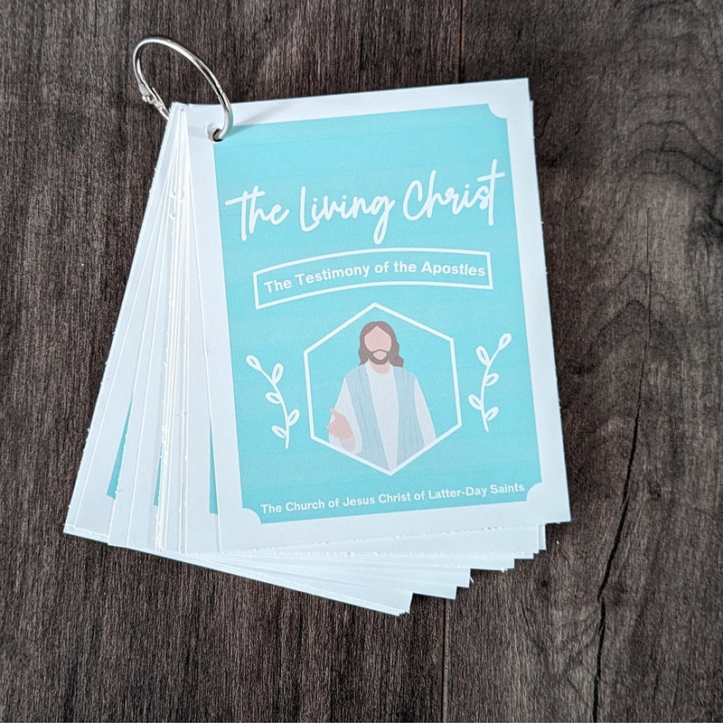 Living Christ Memorizing - Etsy