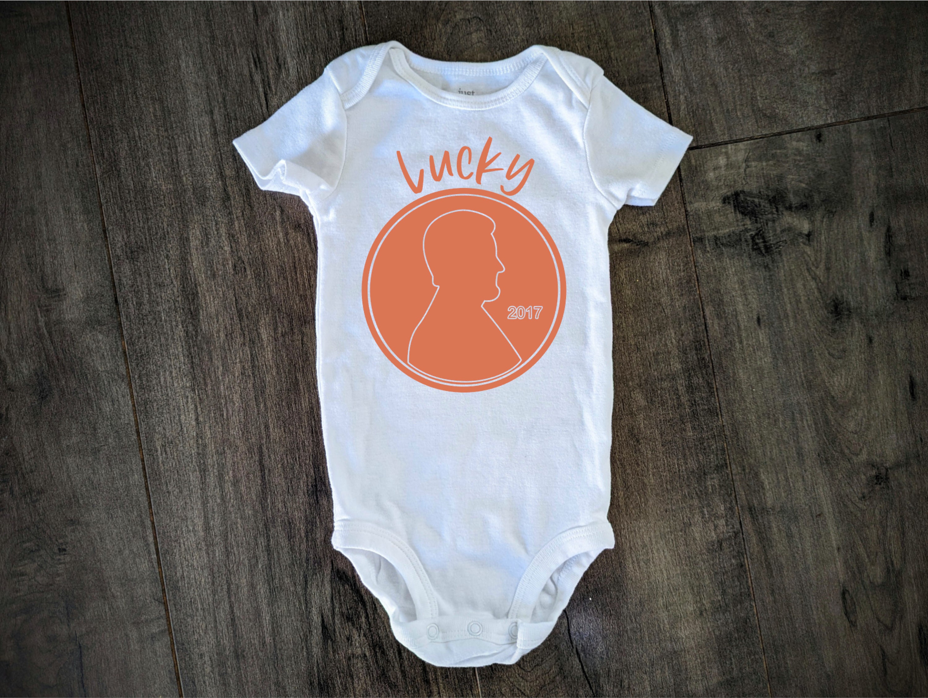 Lucky Penny SVG PNG JPG Cut Files - Instant Download - Etsy