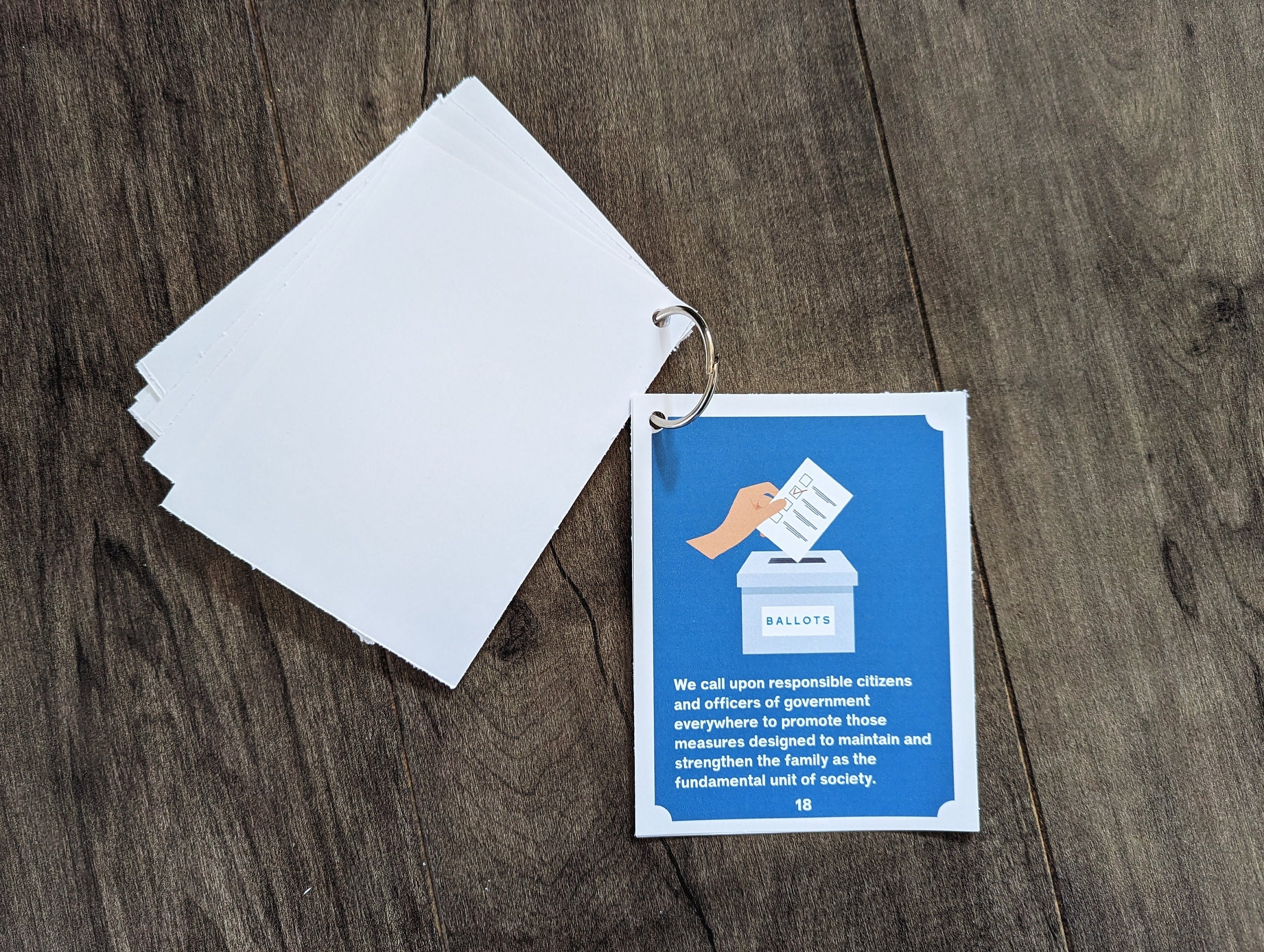 The Family Proclamation Memorization Cards PRINTABLE - Instant Download ...