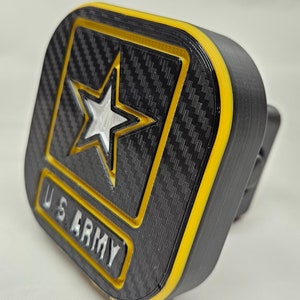 U.S. ARMY Trailer Hitch Receiver Cover/plug - You Choose Custom Colors ...