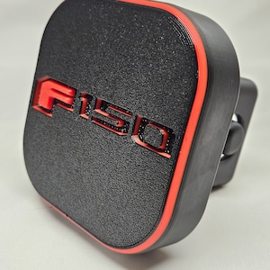 Ford F-150 F150 Trailer Hitch Receiver Cover/plug - You Choose Custom ...