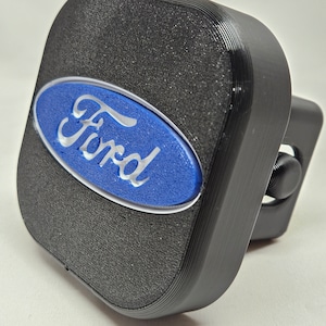 FORD Oval Emblem Trailer Hitch Receiver Cover/plug - You Choose Custom ...