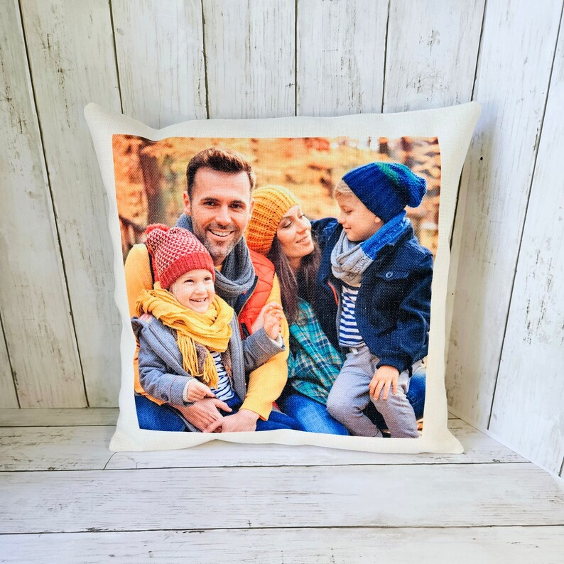 Custom Photo Pillow, Personalized Photo Decorative Pillow, Perfect for ...