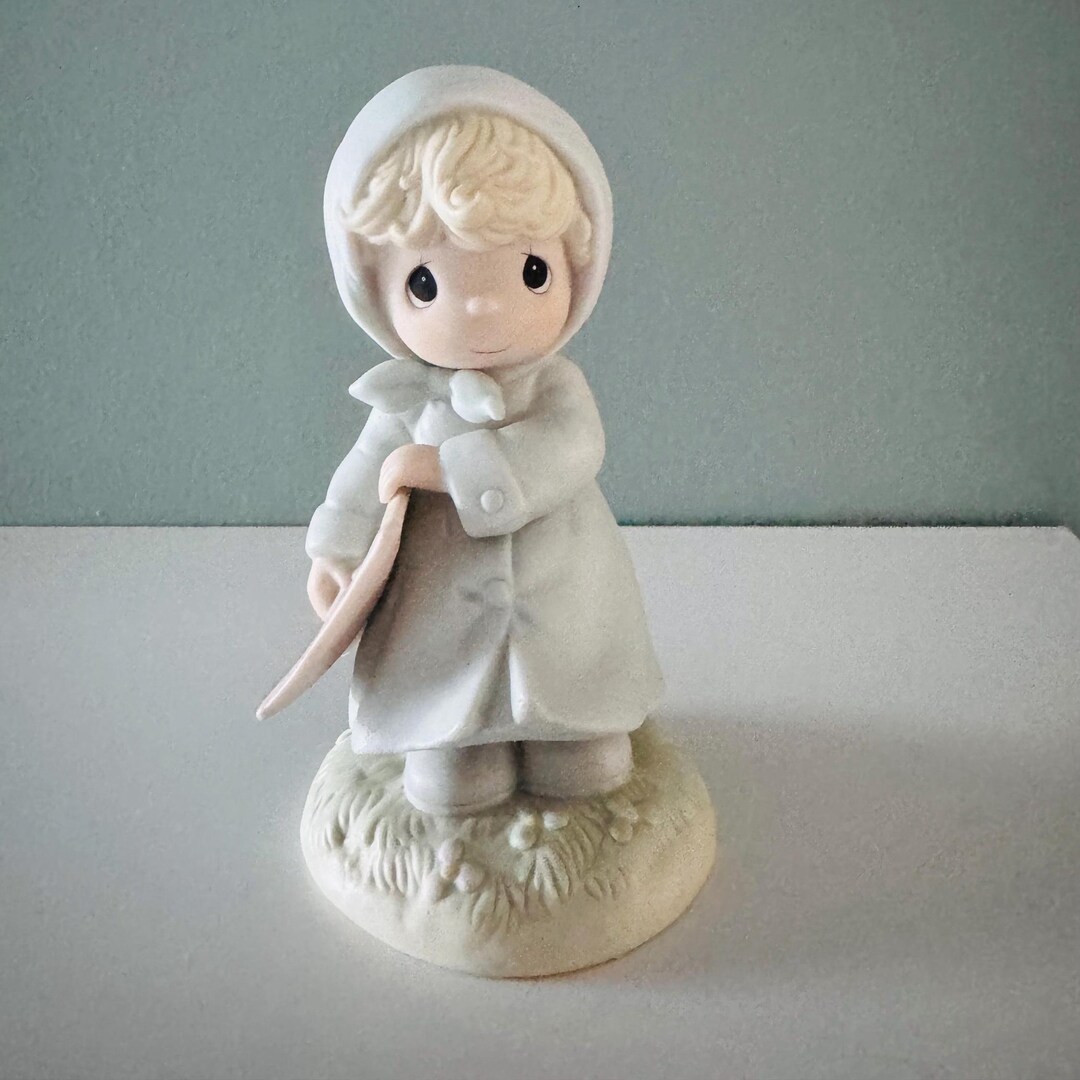 Vintage Precious Moments Figurine 'march' No Box, Collectible Keepsake ...