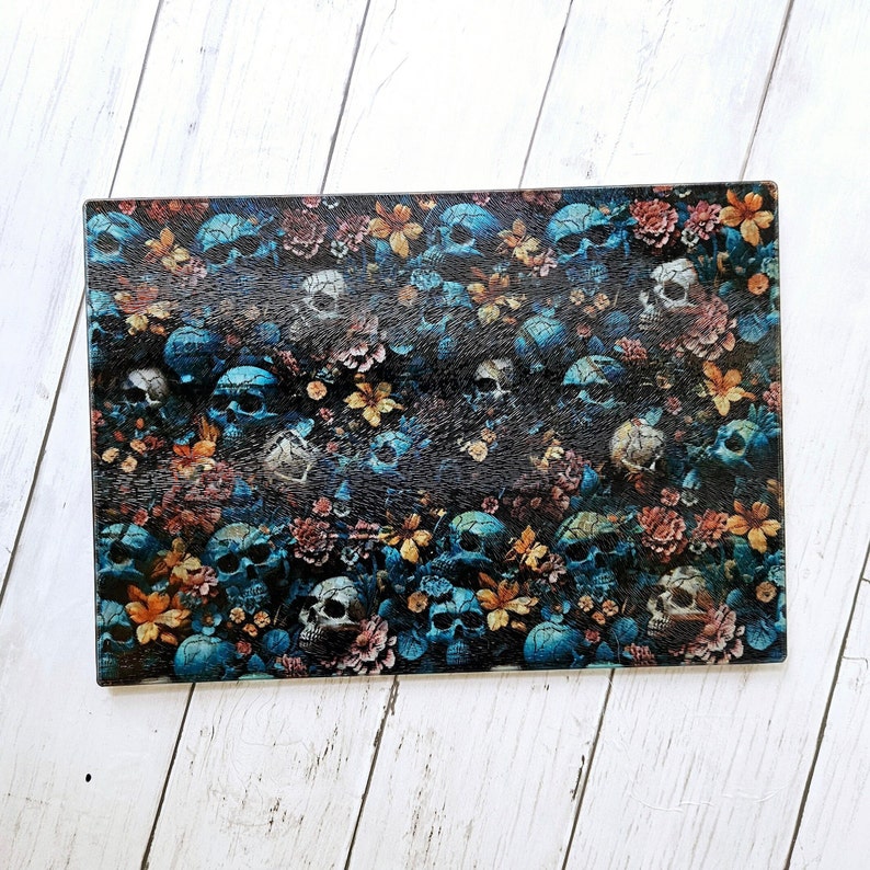 Charcuterie Skull Cutting Board Distinctive Serving Platter Great for ...