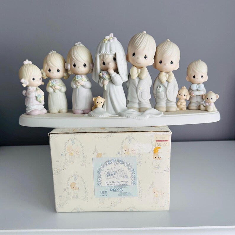 RARE Vintage Precious Moments Figurine 'this is the Day Which the Lord ...
