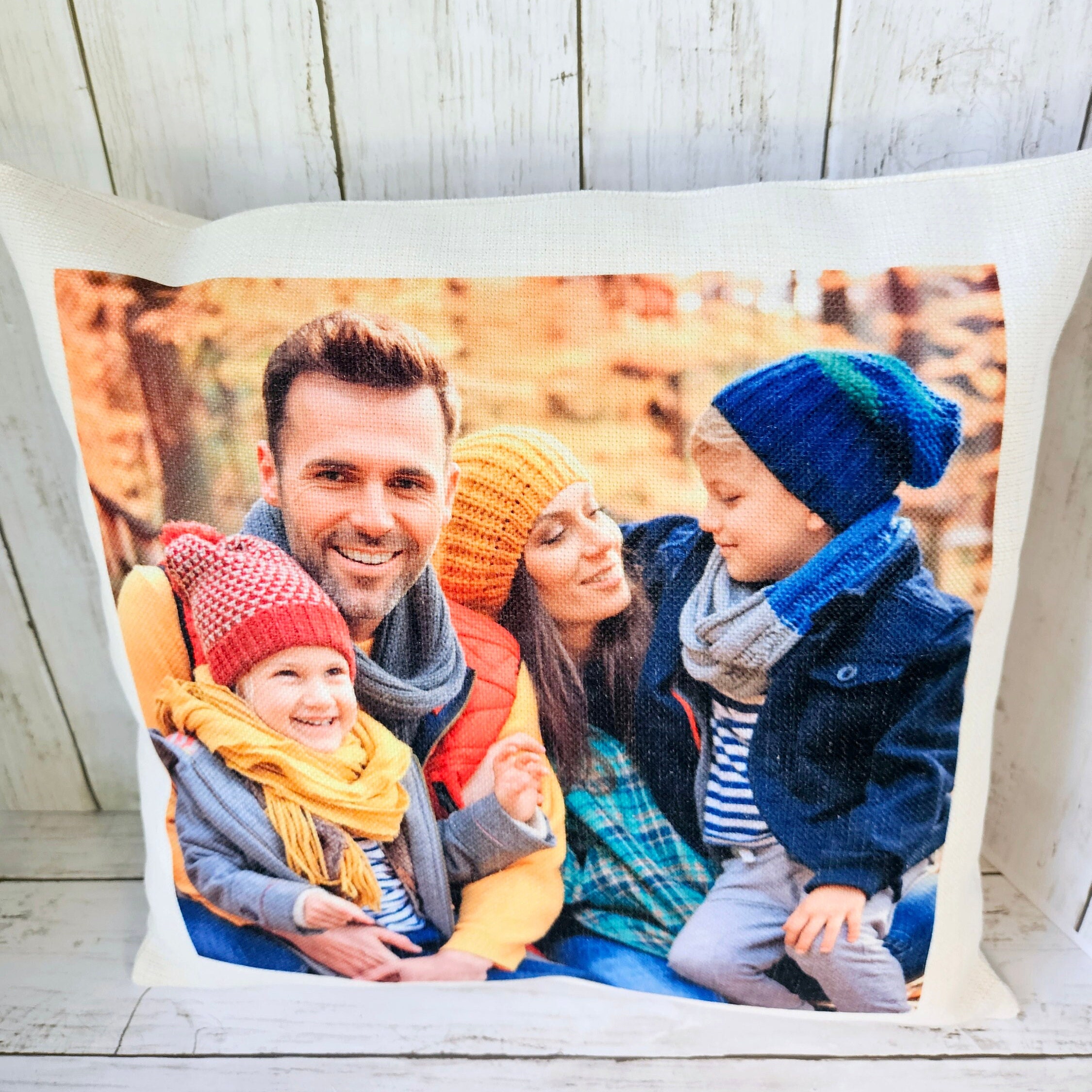 Custom Photo Pillow, Personalized Photo Decorative Pillow, Perfect for ...