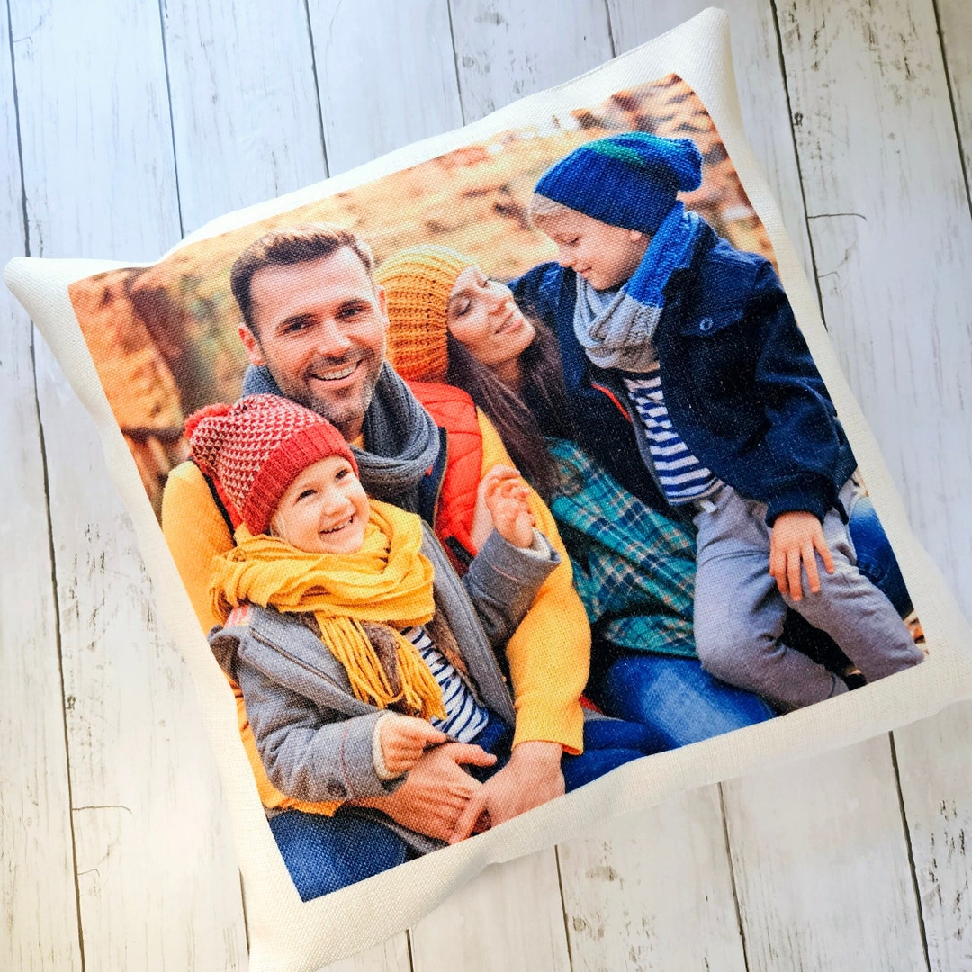 Custom Photo Pillow, Personalized Photo Decorative Pillow, Perfect for ...