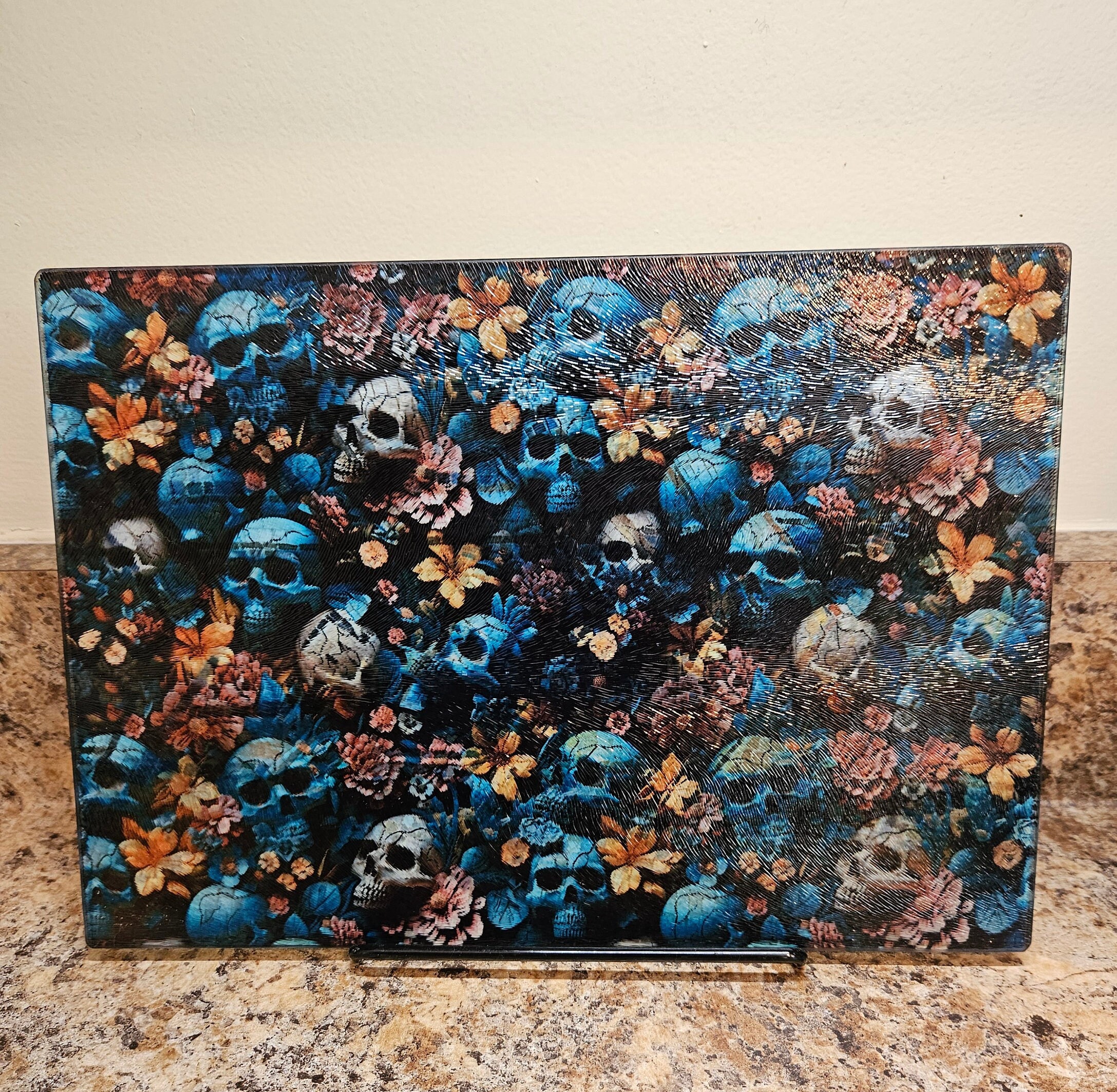 Charcuterie Skull Cutting Board Distinctive Serving Platter Great for ...