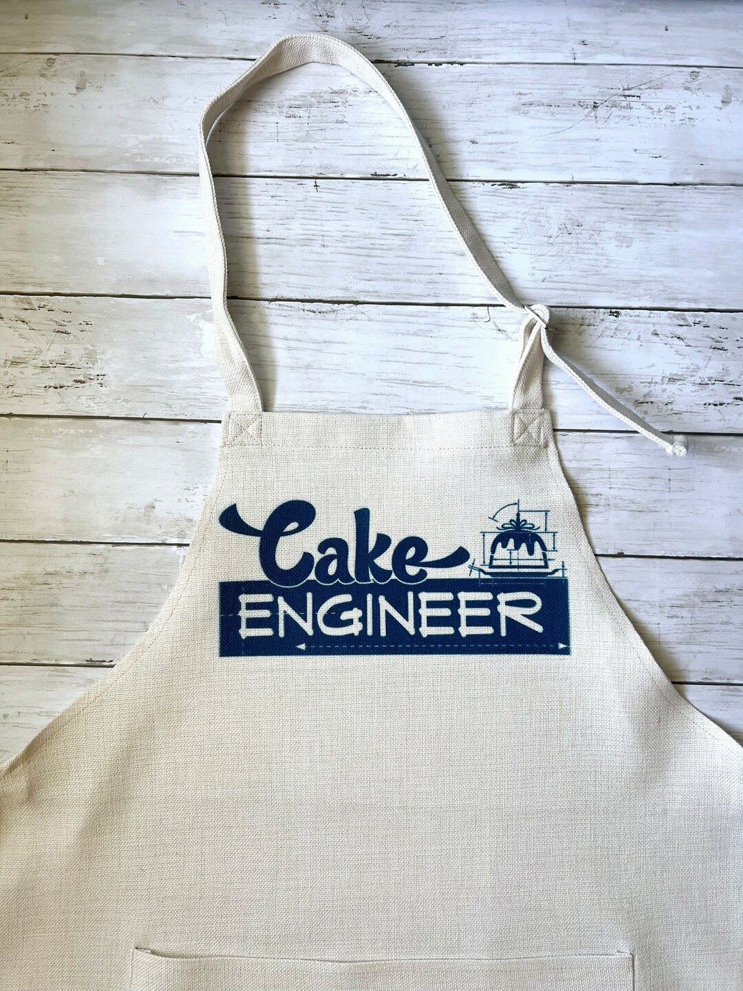 Business Apron With Company Logo. Put Your Business Name, Logo or ...