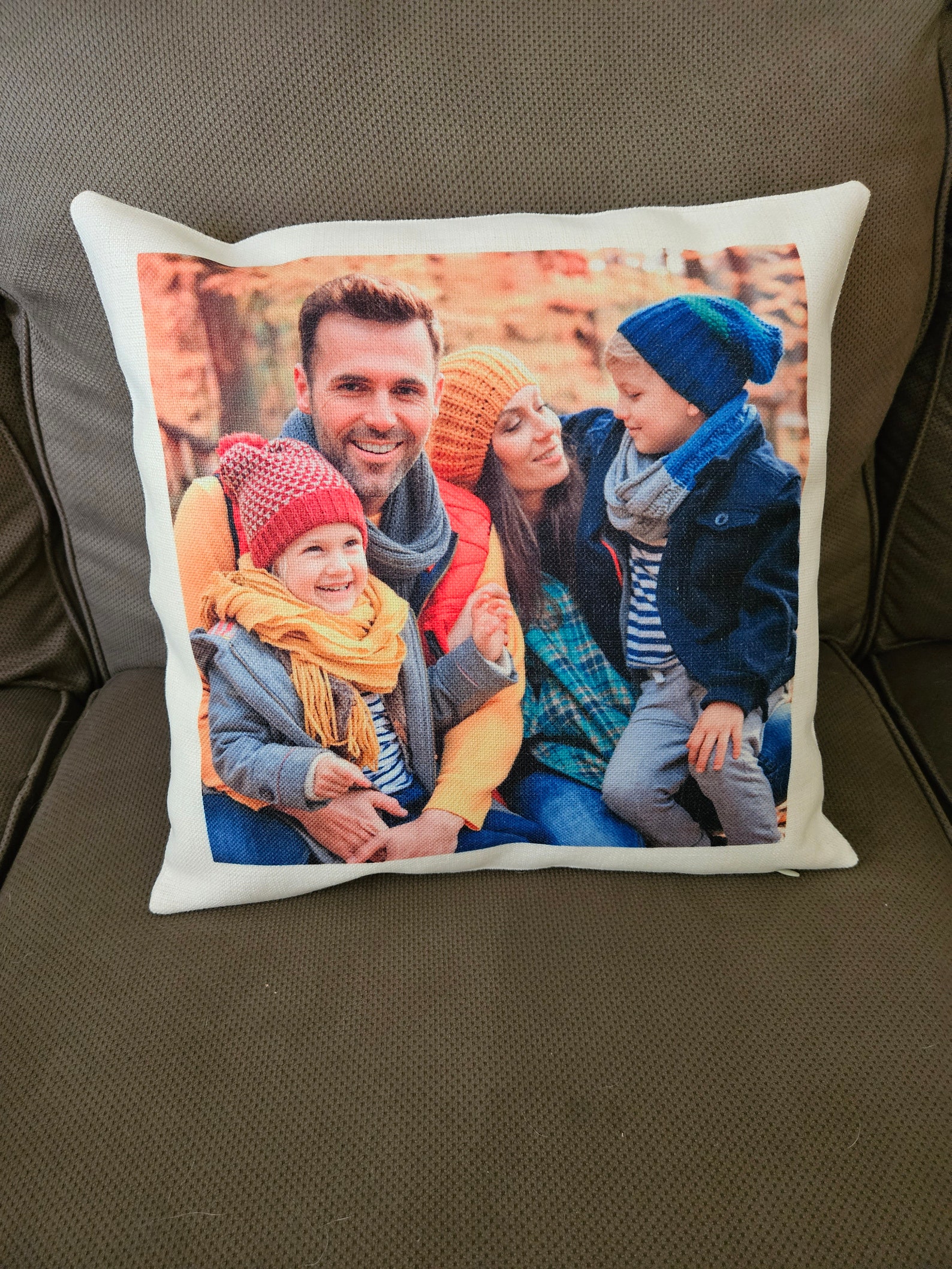 Custom Photo Pillow, Personalized Photo Decorative Pillow, Perfect for ...