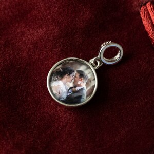 925 Sterling Silver Pandora Compatible Charm | Personalized Photo ...