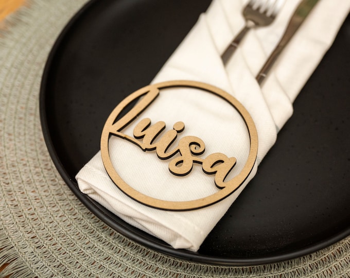 MDF Laser Cut Names | Wedding Place Names | Table Decoration - Etsy ...