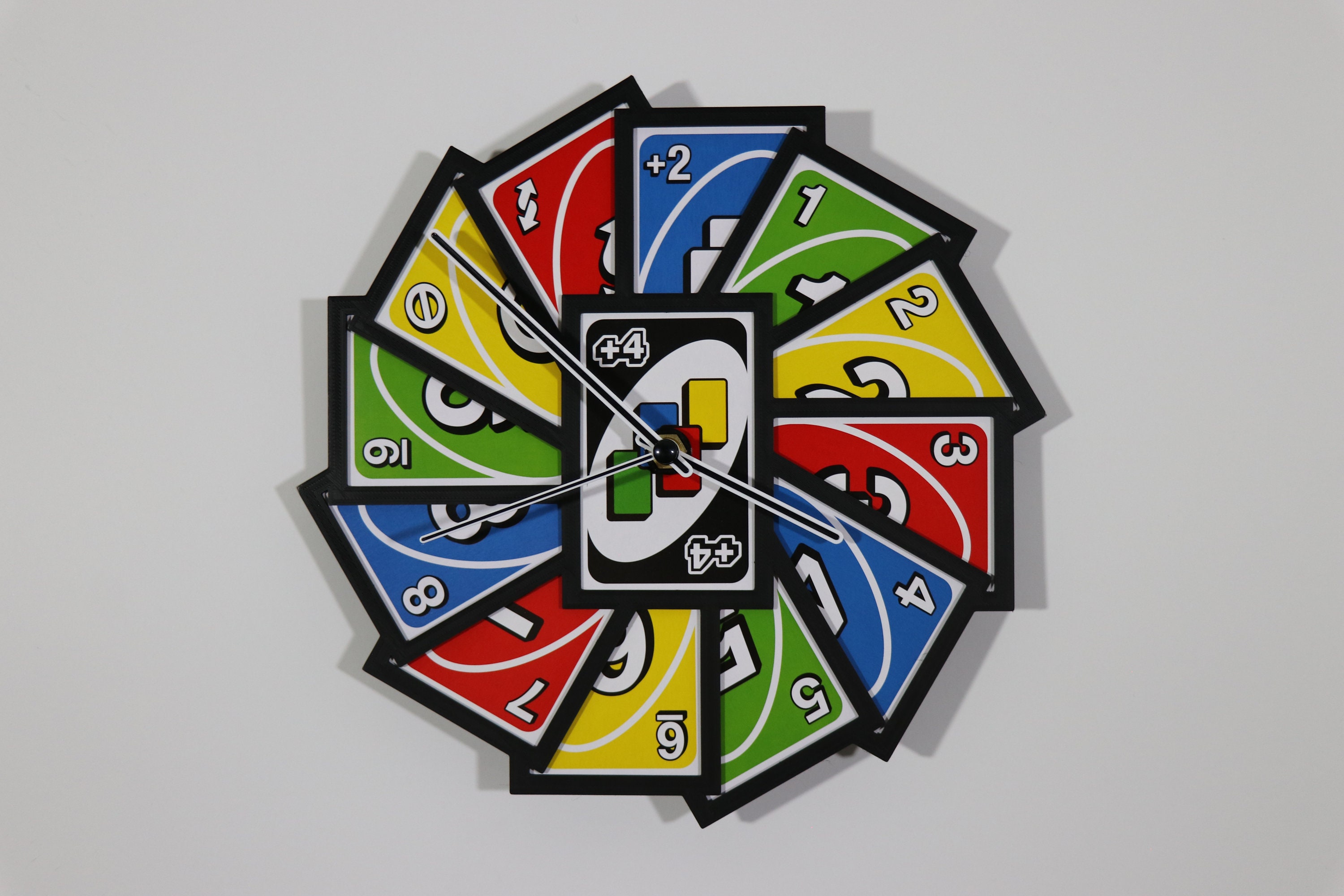 Uno Game Room Clock - Etsy