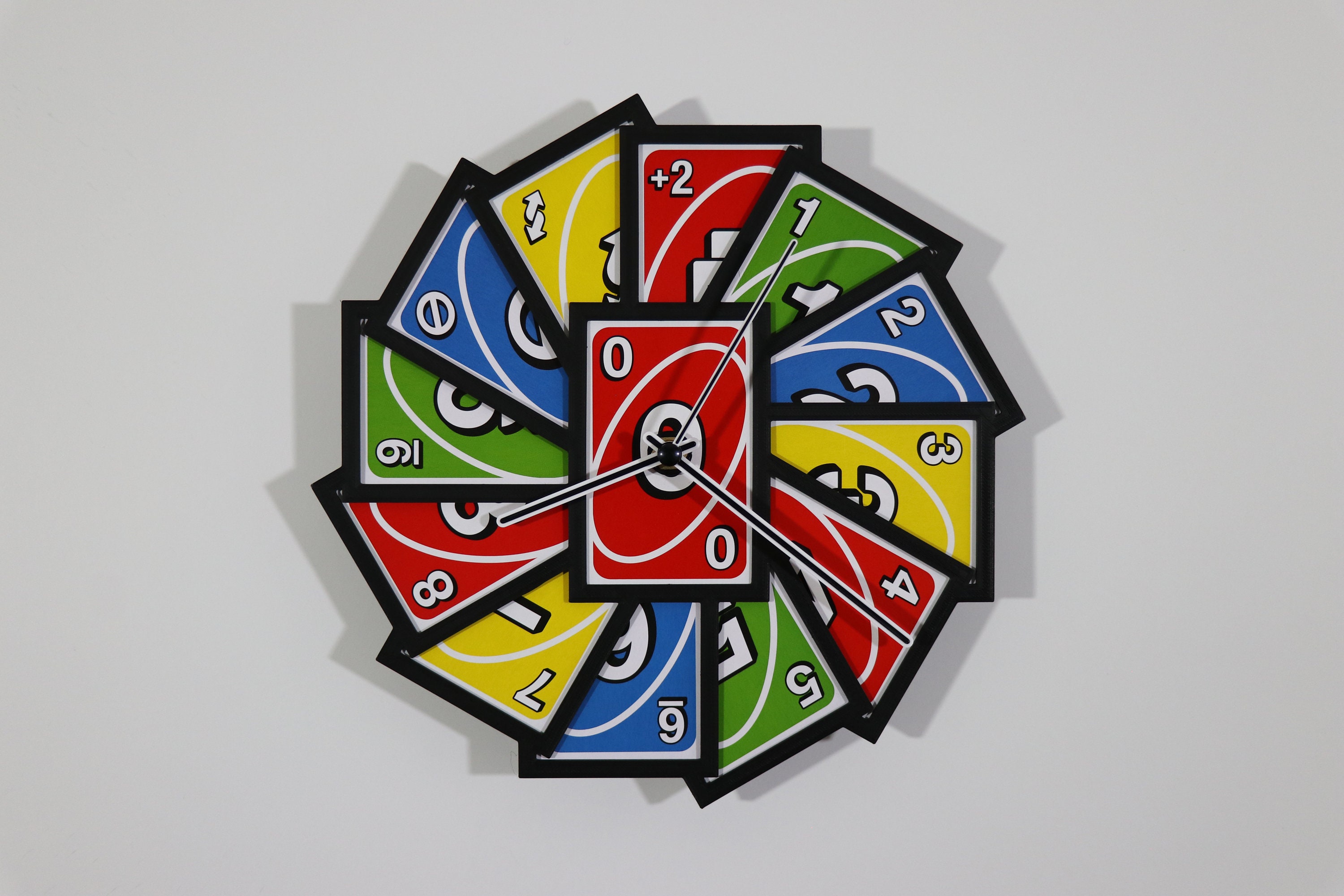 Uno Game Room Clock - Etsy