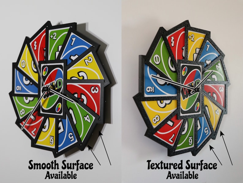 Uno Game Room Clock - Etsy