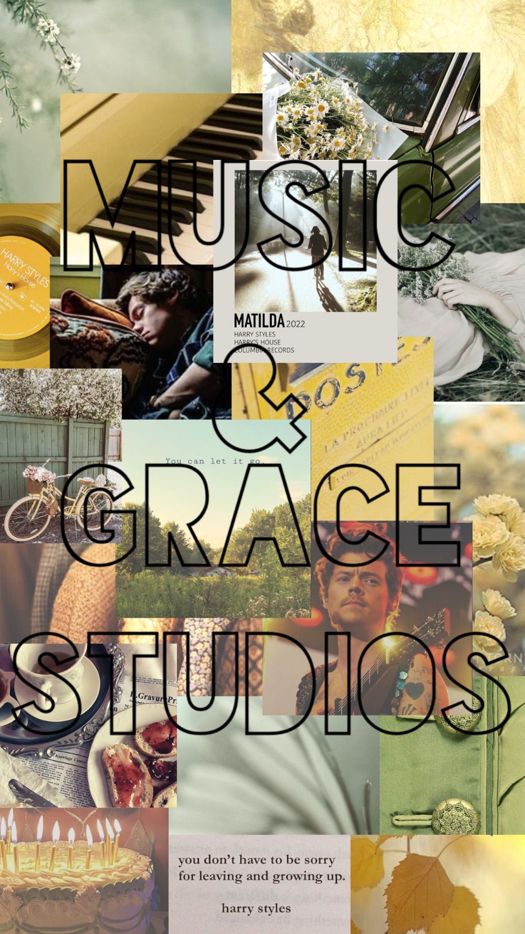 Harry Styles "matilda" Inspired Phone Wallpaper - Etsy