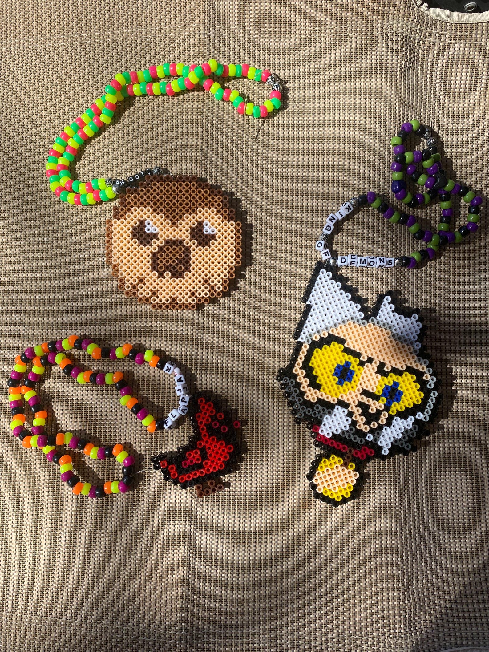 Custom Character Kandi Necklace - Etsy