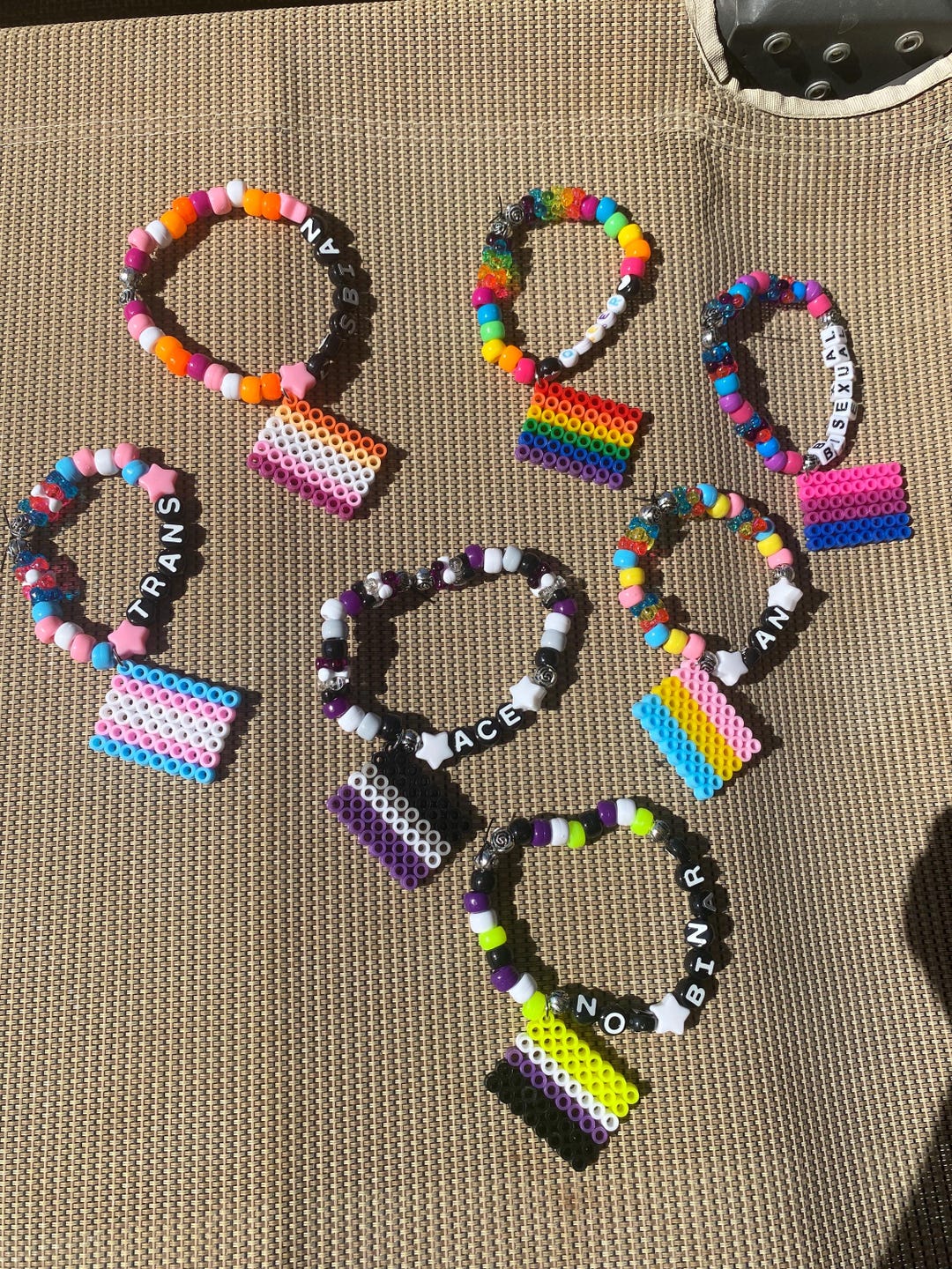 Pride Kandi Bracelet - Etsy