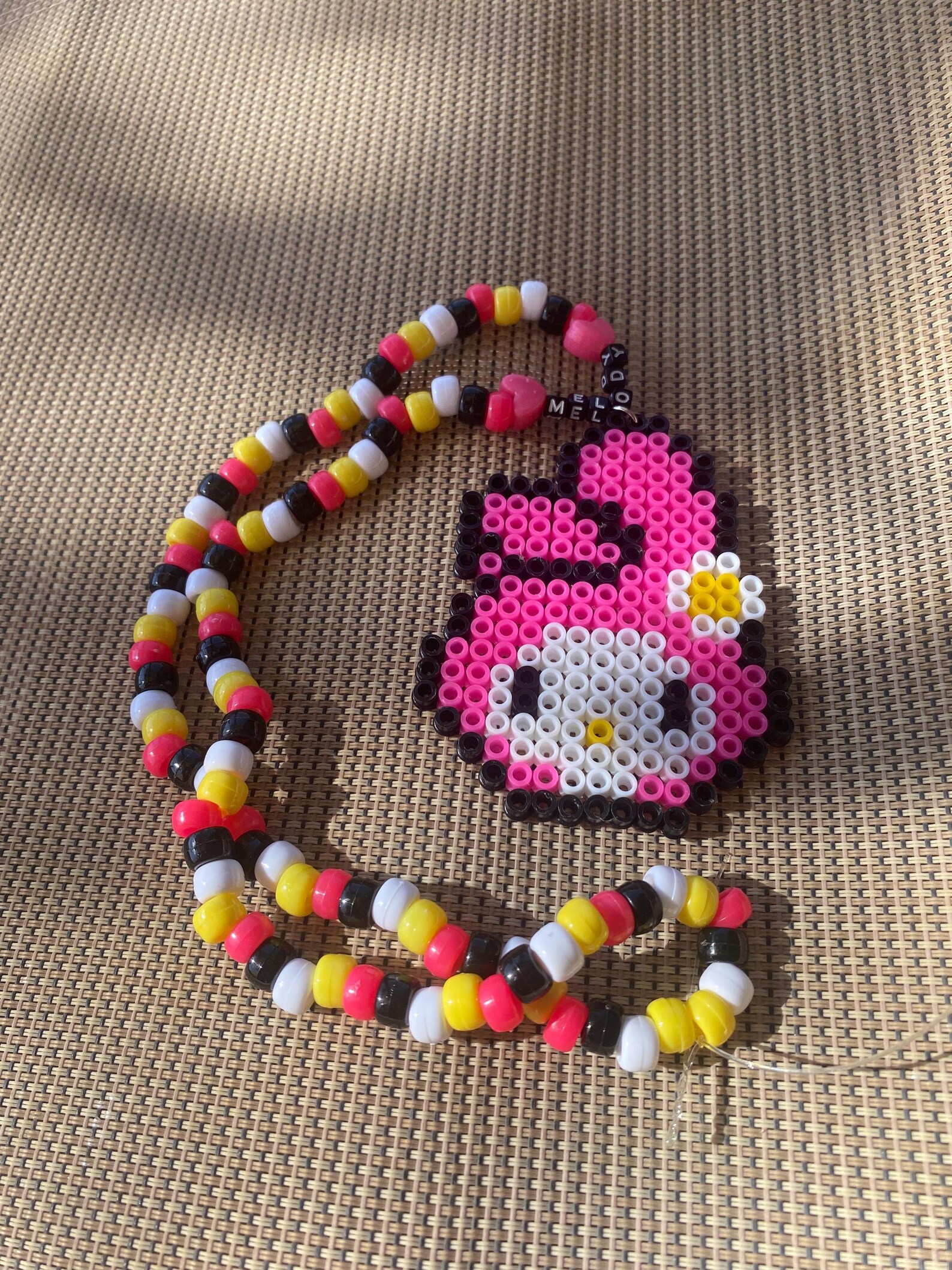 Custom Character Kandi Necklace - Etsy