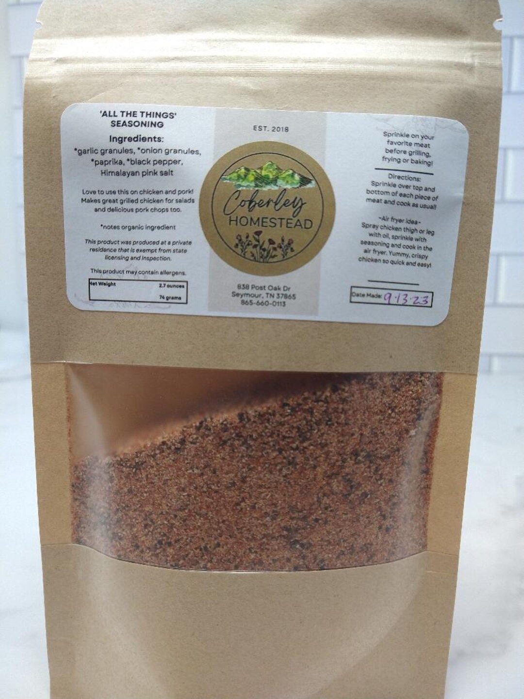 All the Things Seasoning - Etsy