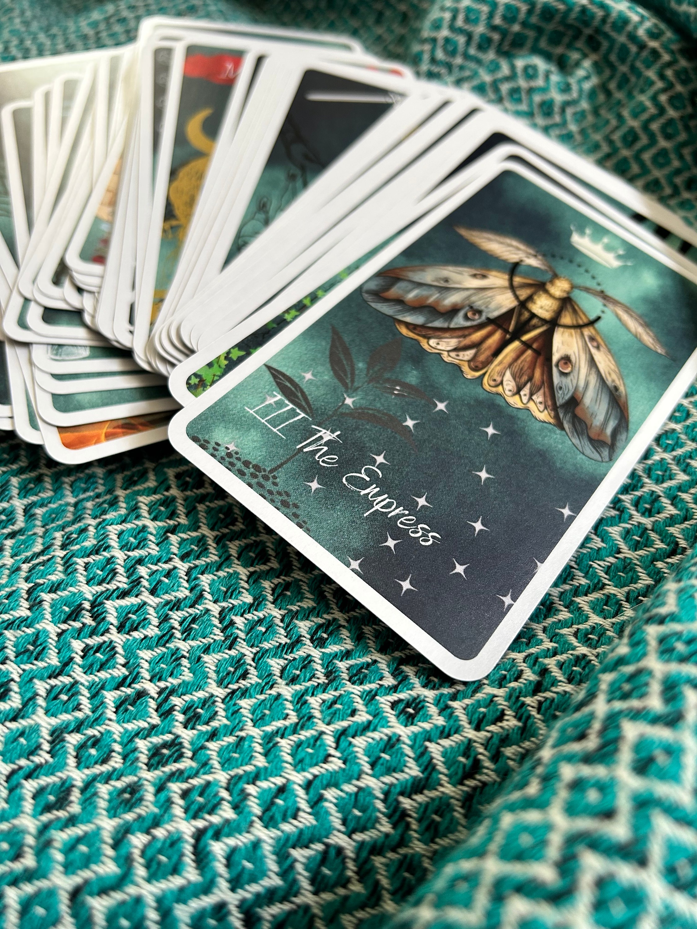 Ephemera Tarot Cards Original Designs Jennifer Fogerty Boho Spiritual ...