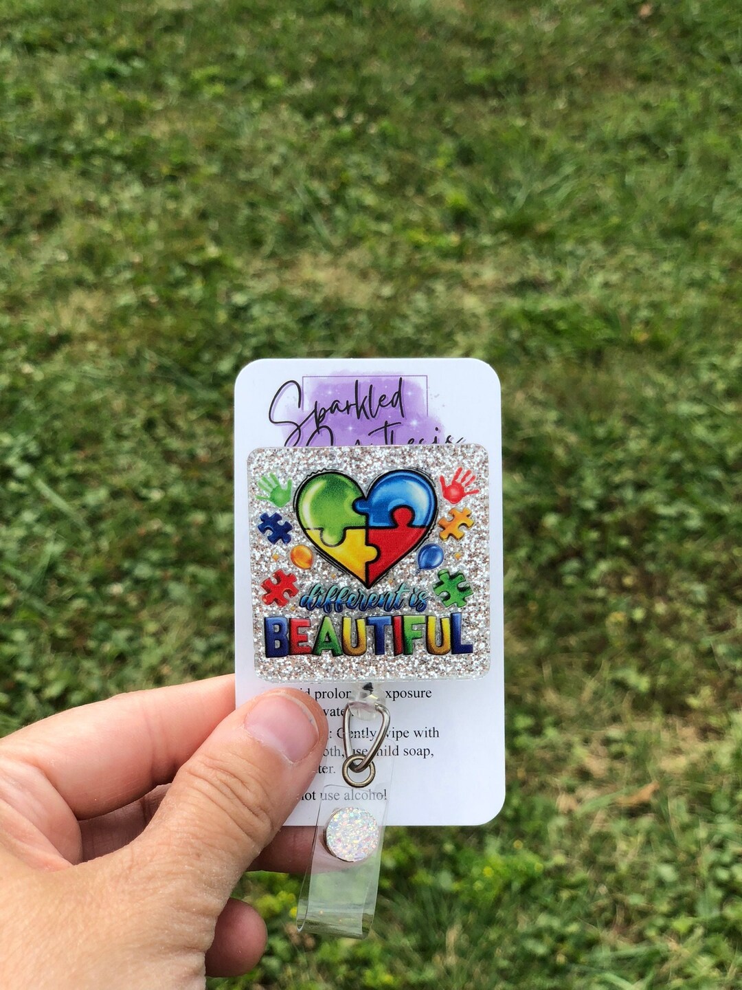 Autism Awareness Badge Reel, Autism Badge Reel, Support Autism, Medical ...