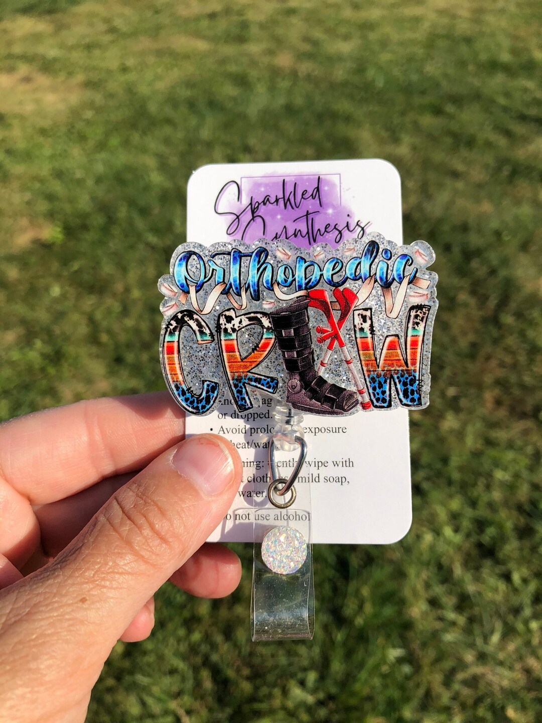 Orthopedic Crew, Ortho Crew, Orthopedic Badge Reel, Orthopedic Nurse ...