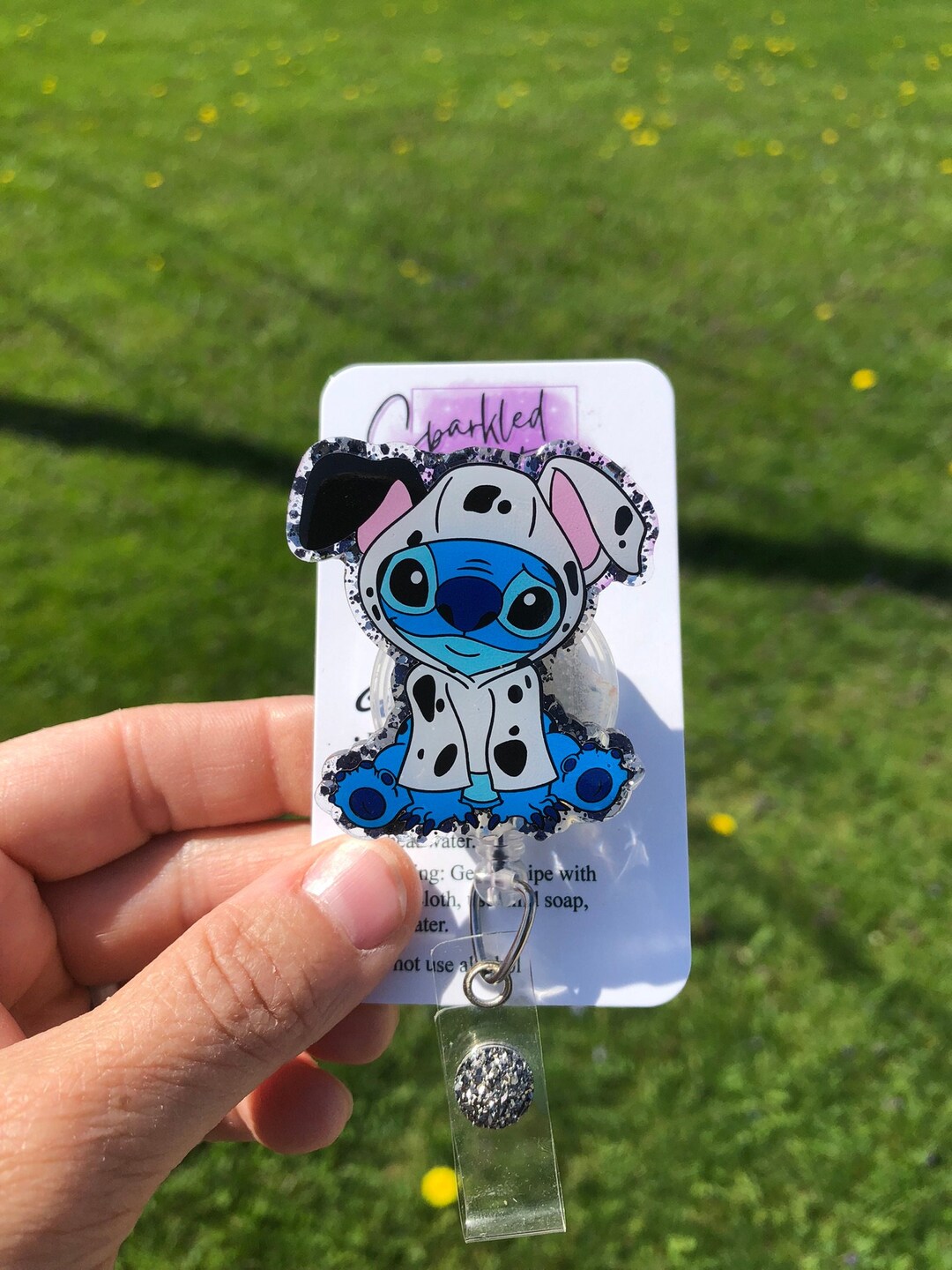Blue Alien Dog, Dog Badge Reel, Experiment 626, Blue Alien Badge Reel ...