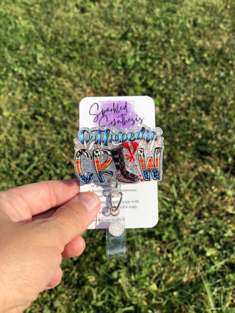 Orthopedic Crew, Ortho Crew, Orthopedic Badge Reel, Orthopedic Nurse ...