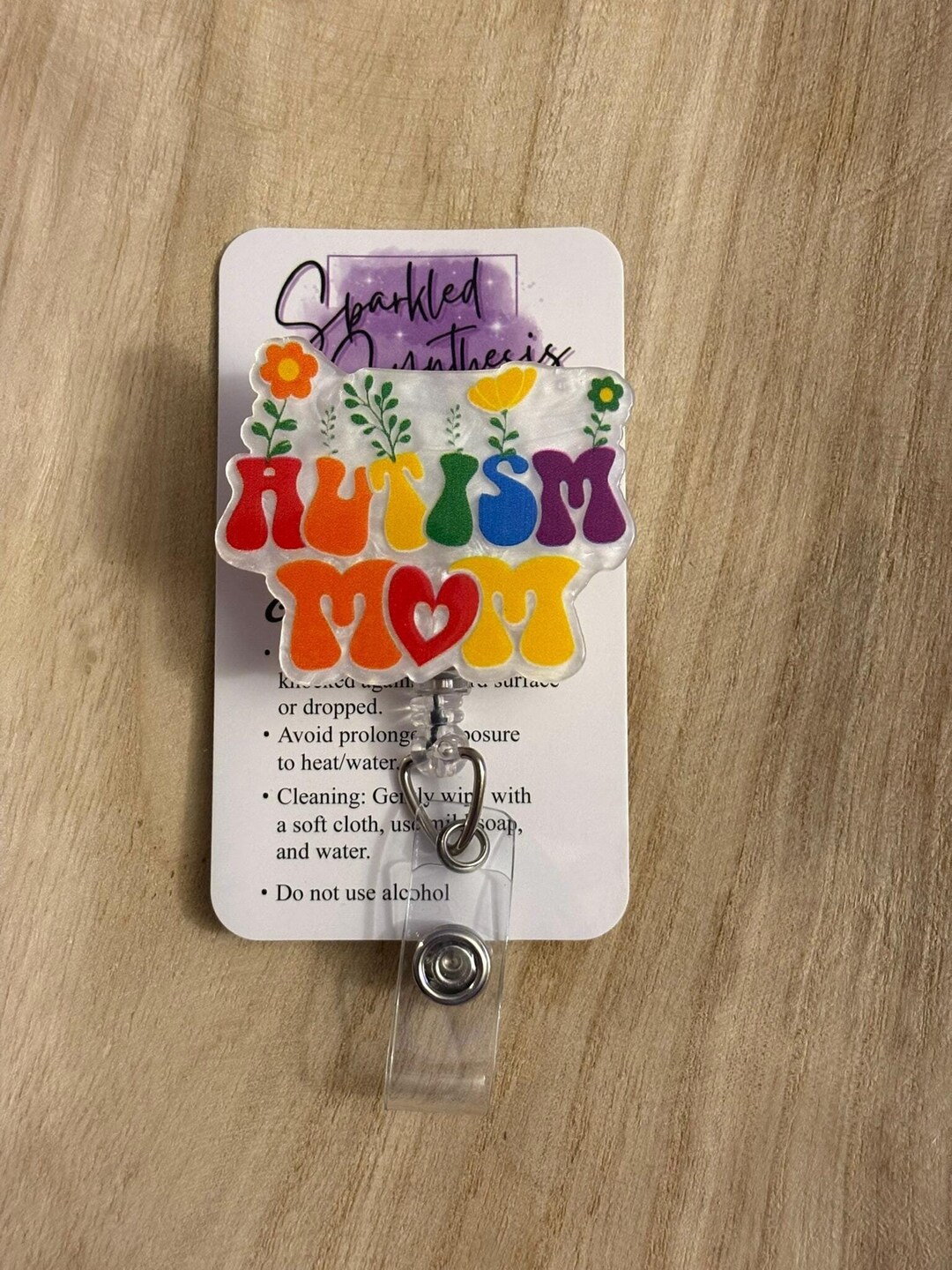 Autism Mom, Autism Awareness, Autism Badge Reel, Autism Retractable ...