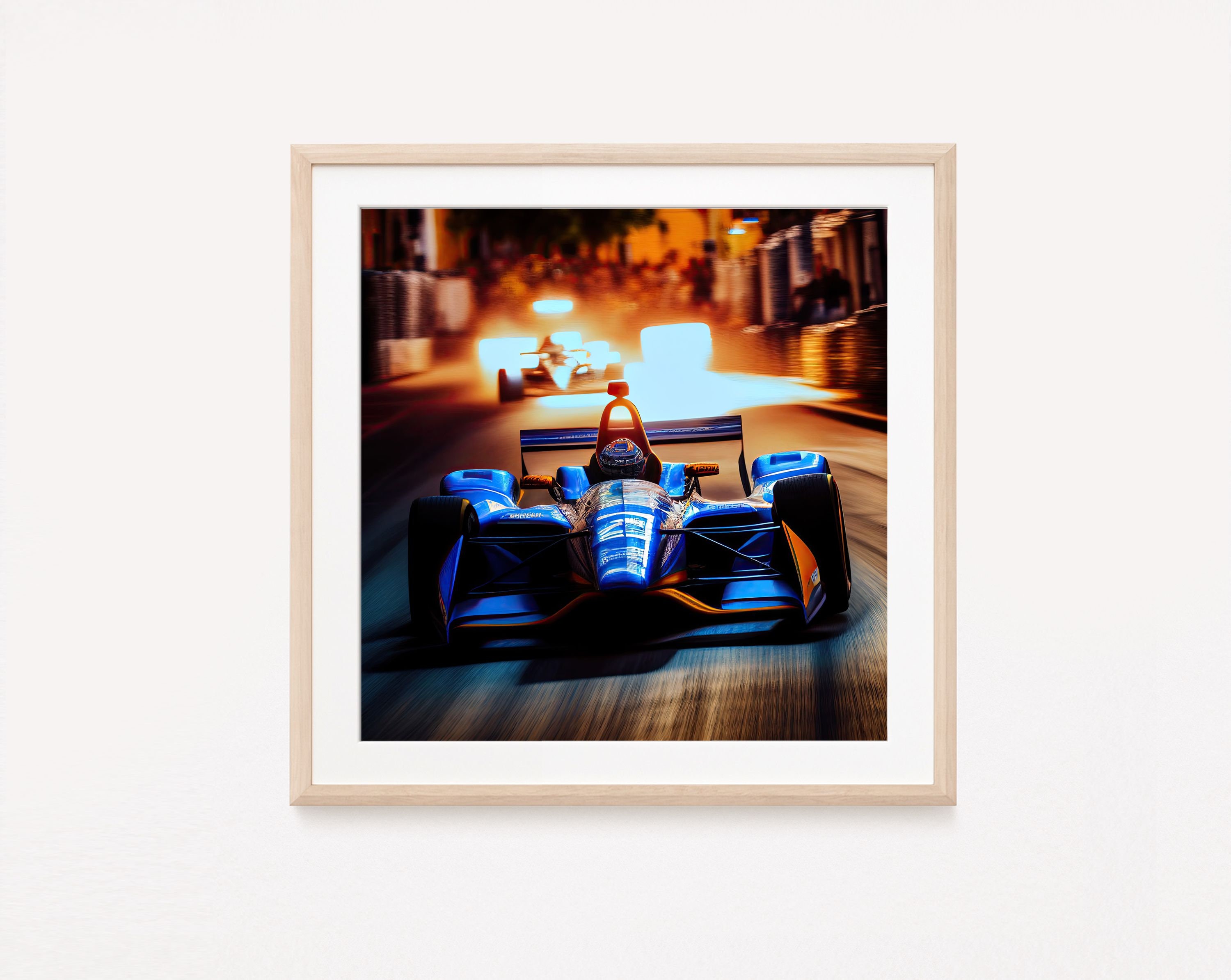 F1 Racing Wall Art Formula 1 Race Car Photo Racing Team Action Photo ...